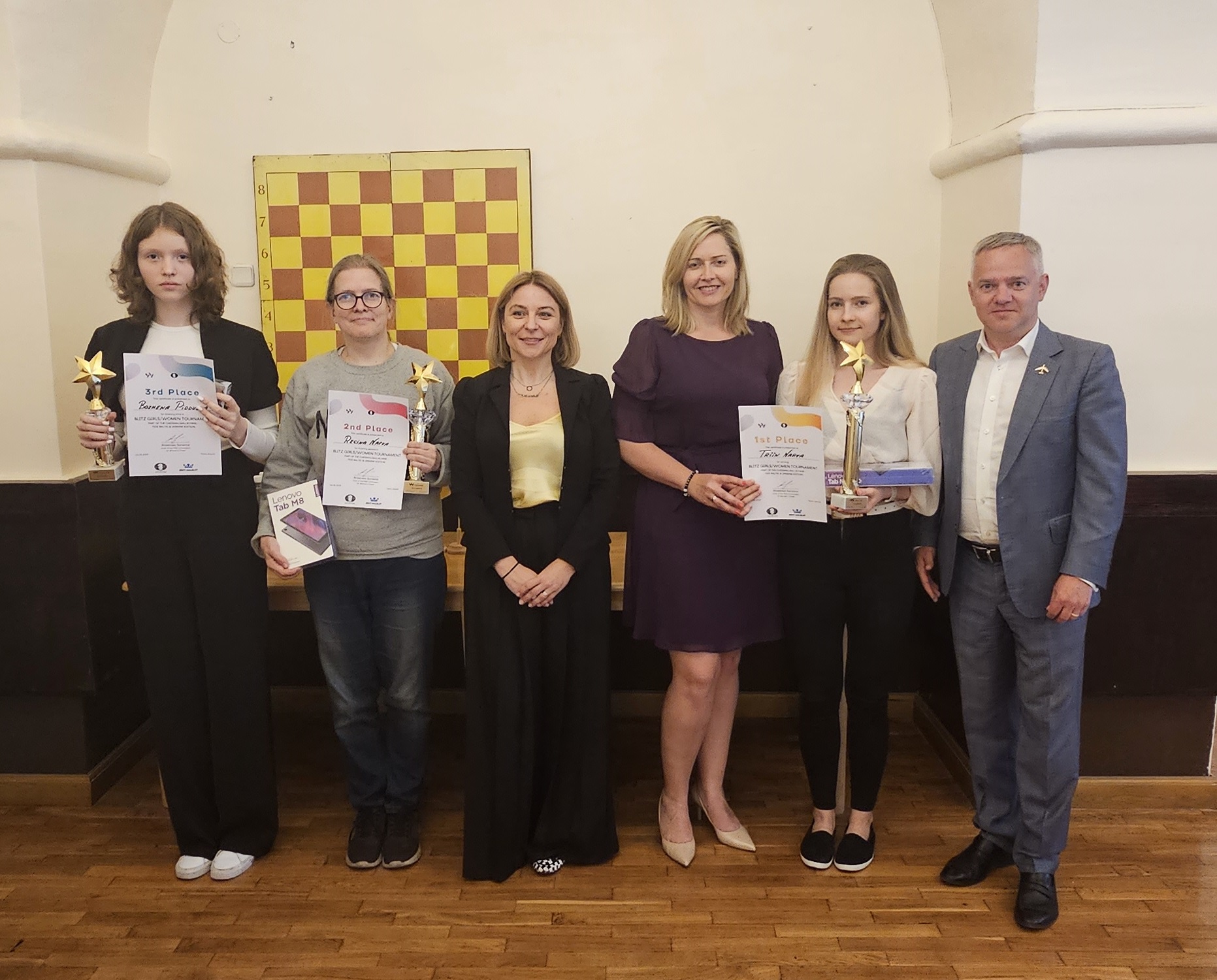 Chess4All & All4Chess: This time for Baltics and Ukraine – FIDE Commission for Women's Chess