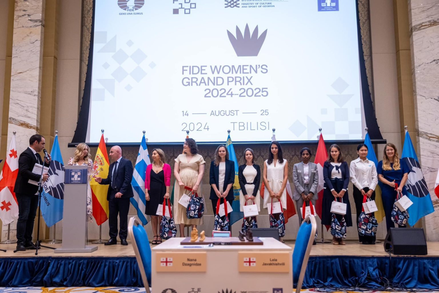 The FIDE Women’s Grand Prix Series has started in Tbilisi with the 1st ...