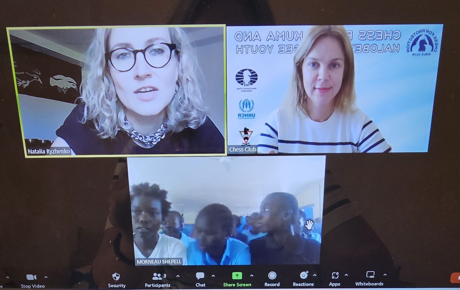 Inspiring refugee girls through chess in Kakuma – FIDE Commission for ...